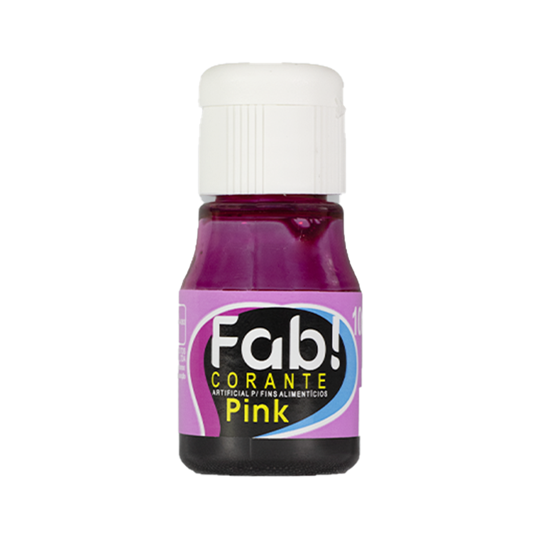 Corante Líquido Fab 10mL Pink