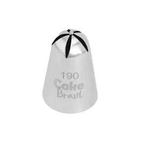 Bico Para Confeitar Cake Brasil #190 - Cia das Embalagens