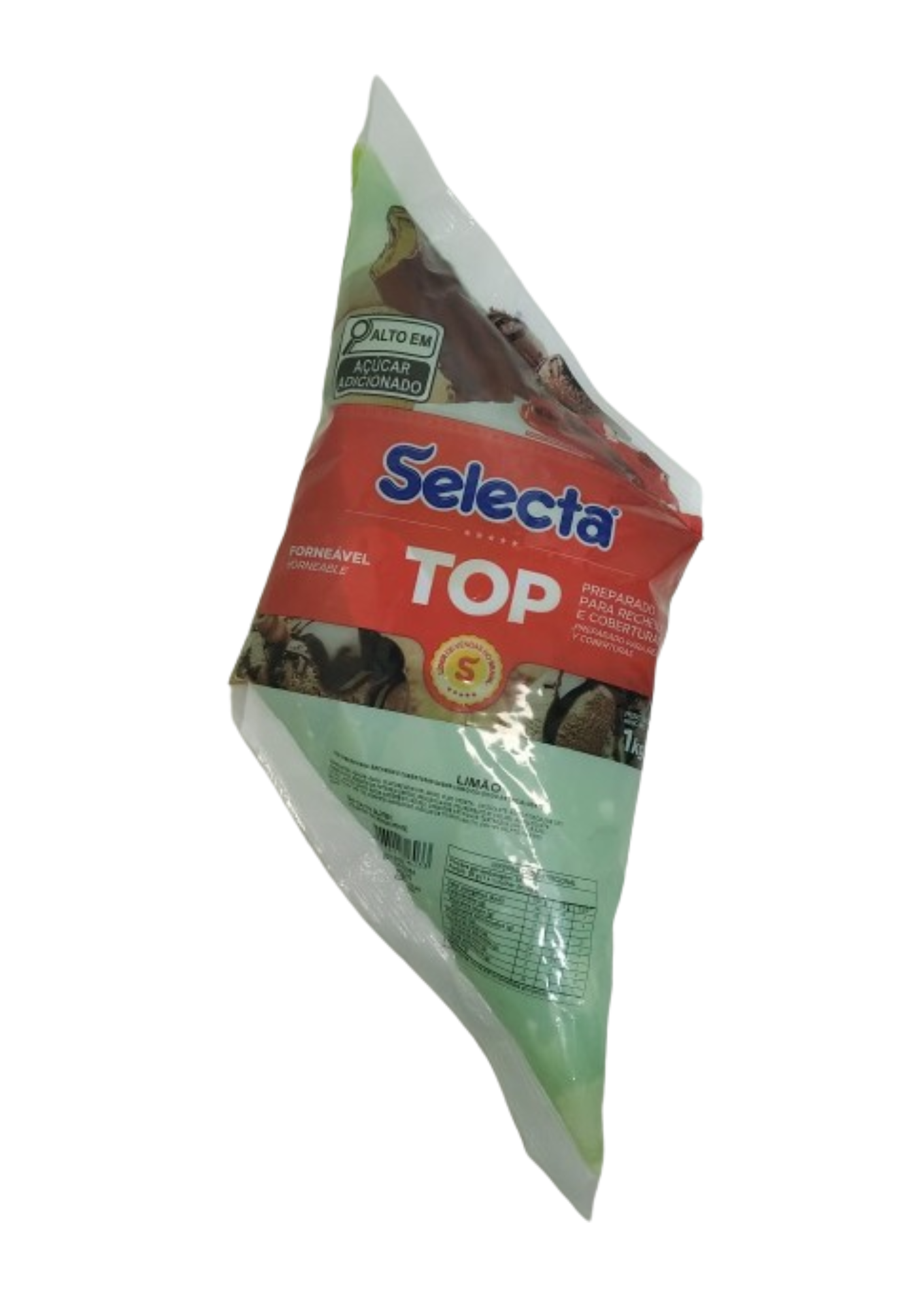 Recheio E Cobertura Selecta Top Sabor Limão 1Kg