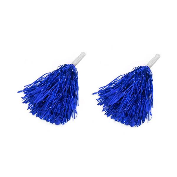 Pom Pom Torcida 32cm Com 2 Unidades Azul